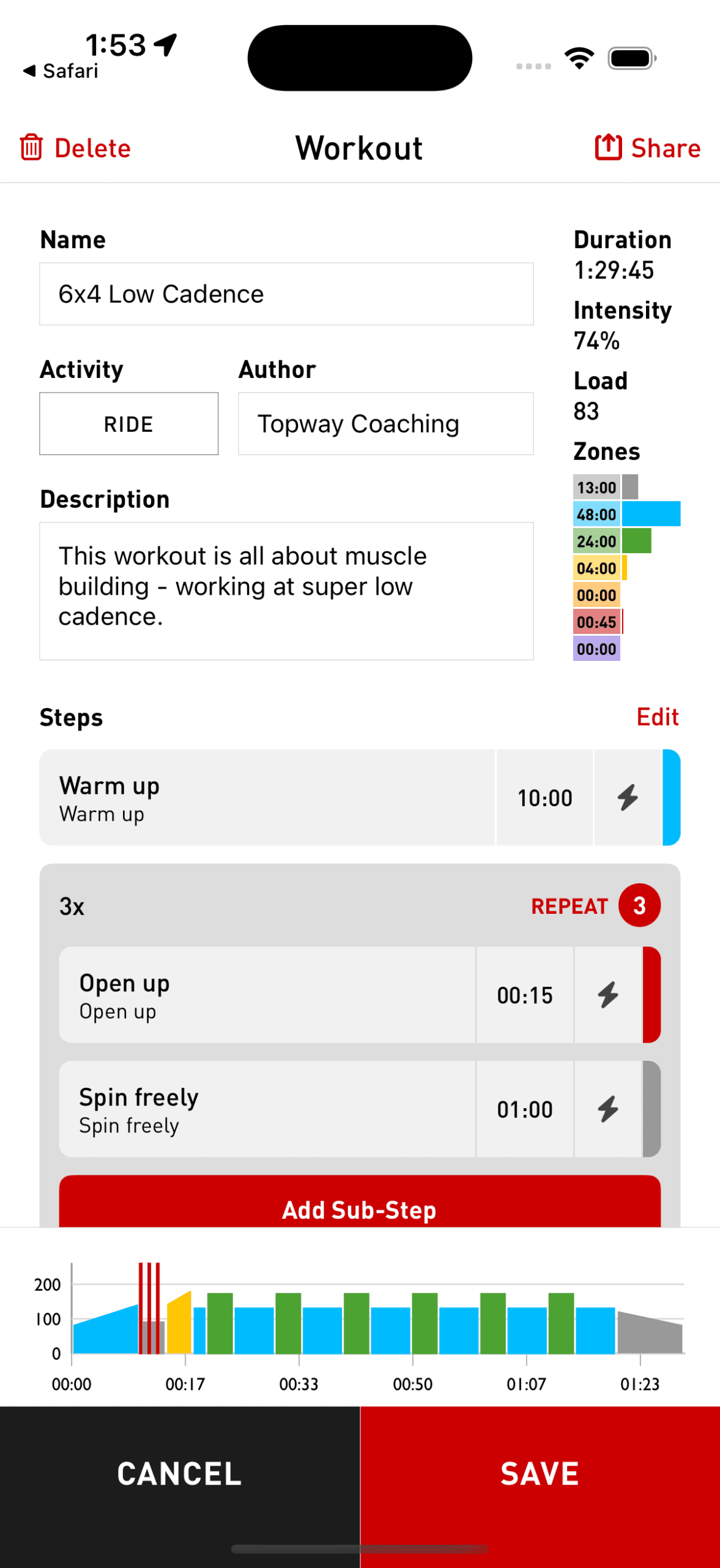 How do I create or edit a Workout? - Cadence